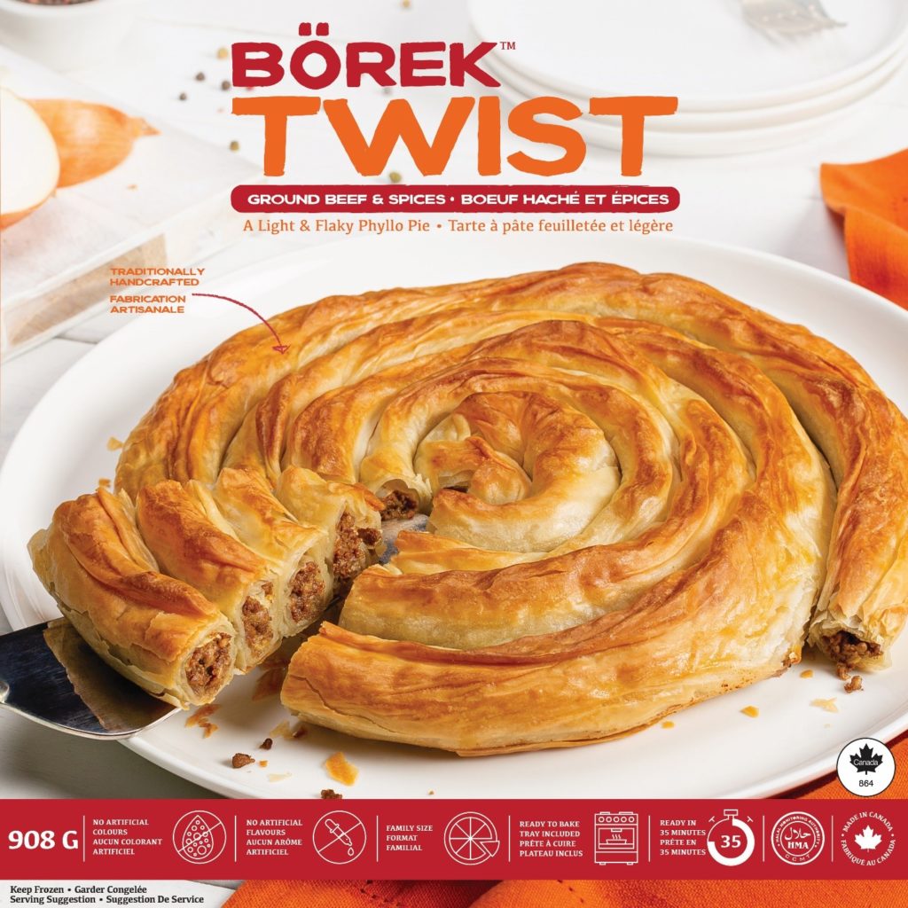 BOREK TWIST GROUND BEEF & 8x908g | Eurotrade Import-Export